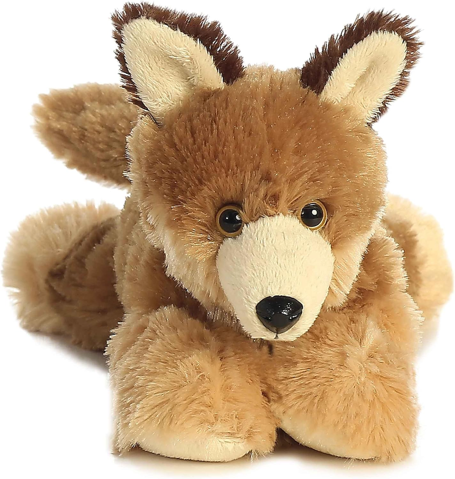 ® Adorable Mini Flopsie™ Clever Coyote™ Stuffed Animal - Mini ...