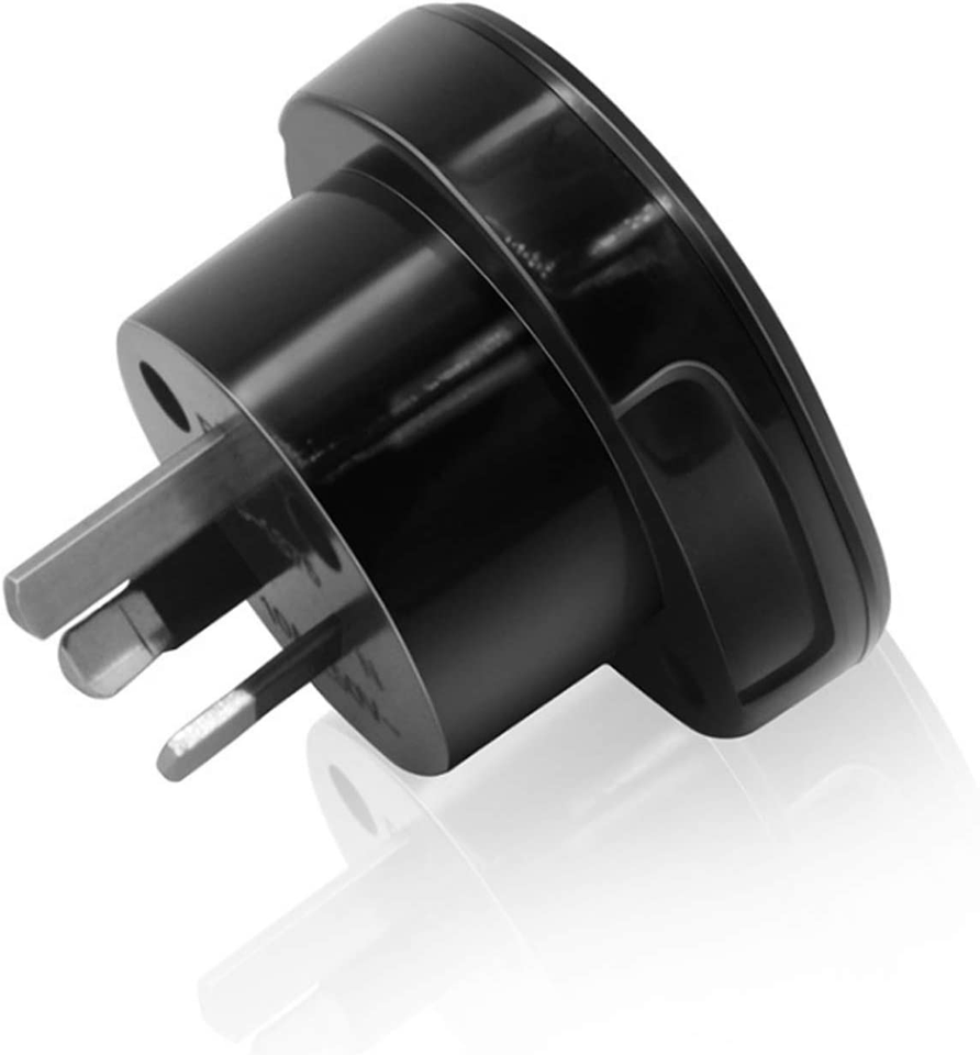 SAA Approved UK/US/JP/CA to AU/NZ Adaptor Plug with Insulated Pins, UK ...