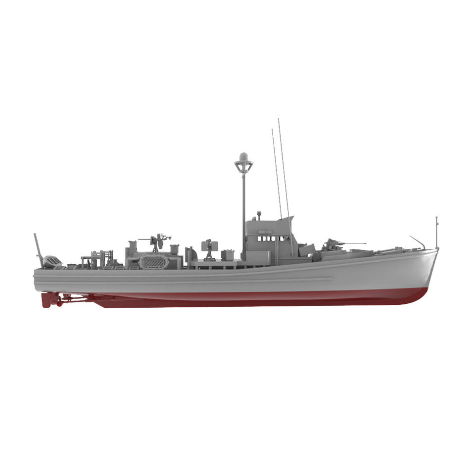 RHWS72007S 1/72 Military Model Kit USN SC-497 Class Submarine Chaser ...