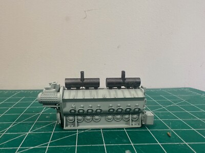 HO scale EMD 567 16 Cyl Dual Exhaust Custom Weathered and Painted ...