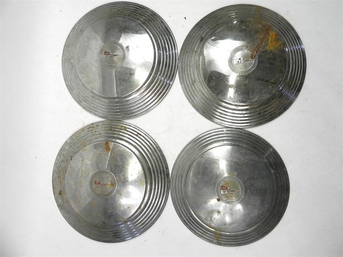 USED 1948-1949-1950-1951-1952 HUDSON HUB CAPS 12 AND 7/8 INCHES OUTSIDE ...