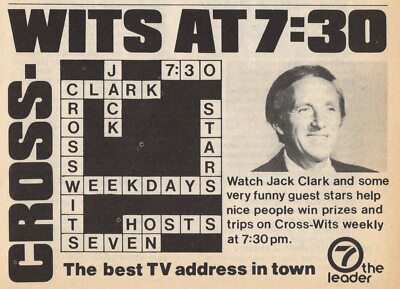 1980 TV AD ~ JACK CLARK HOSTS CROSS WITS GAME SHOW | eBay