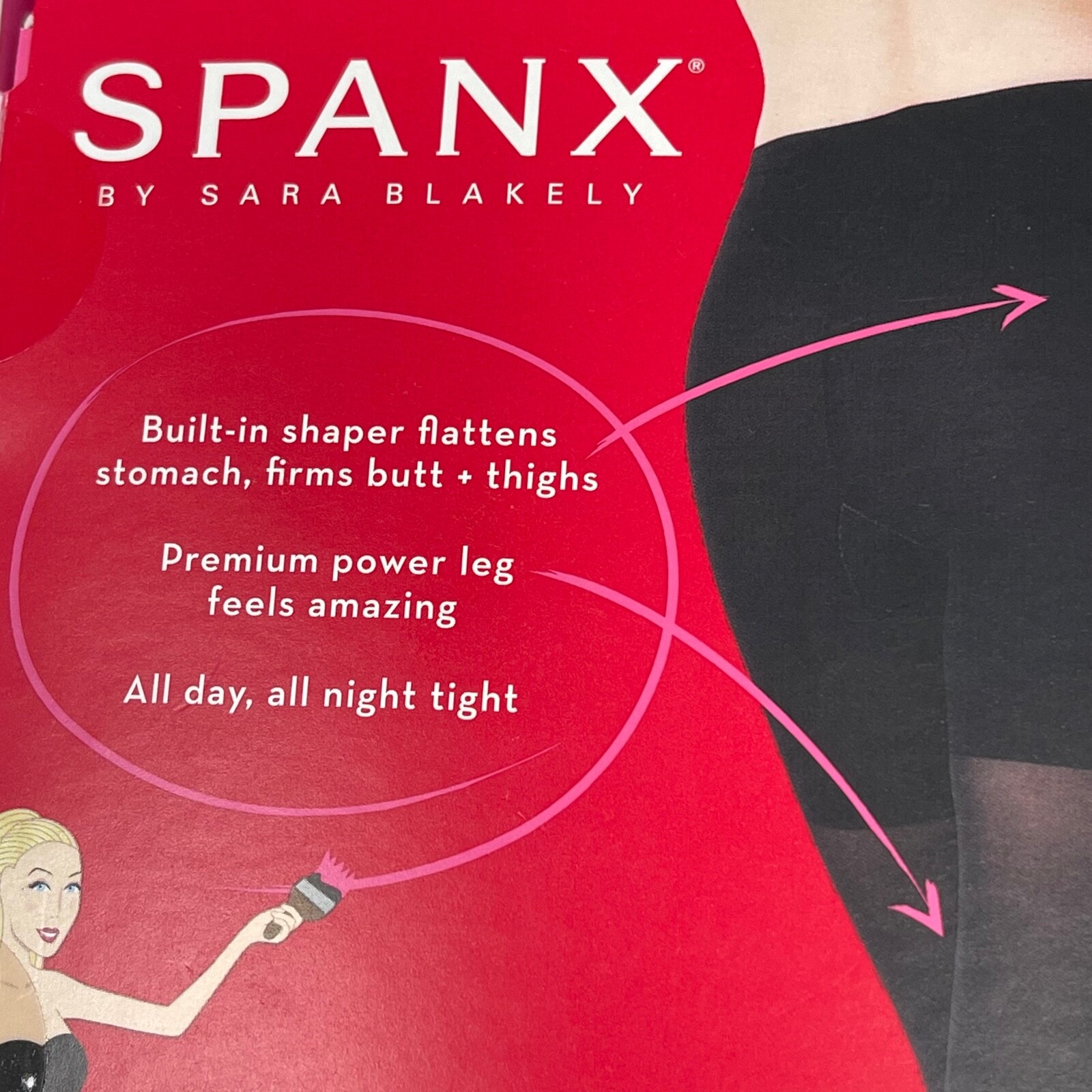 Spanx Shaping Tights Built In Shaper Opaque Brown Blue Gray Firm Luxe ...