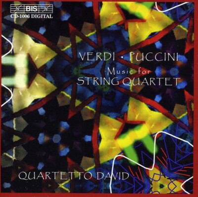 Quartetto David - String Quartet E minor / Crisantemi / 3 Fugues [Used ...