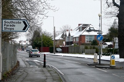 Photo 6x4 Southcote Lane Reading Southcote parade off to the right is a ...