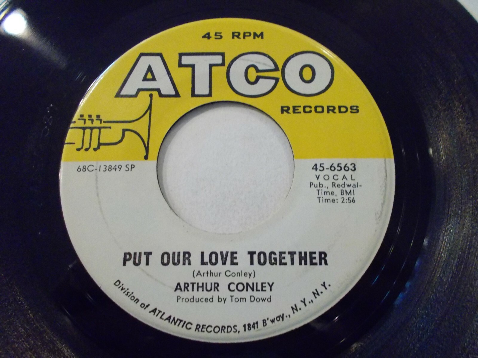 Arthur Conley Funky Street / Put Our Love Together 45 ATCO Vinyl Record ...