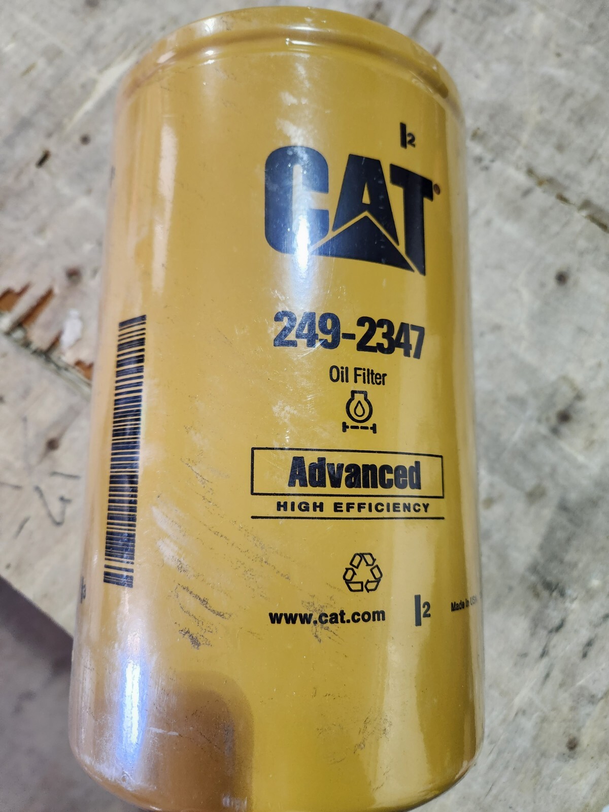 CATERPILLAR 249-2347 - cross reference oil filters | oilfilter ...