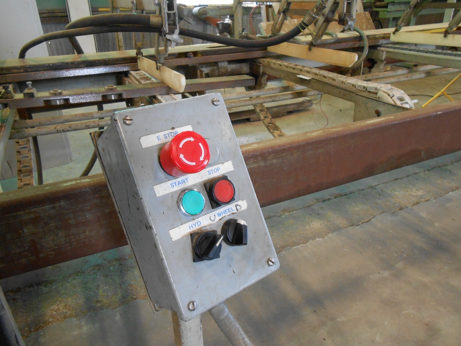 MSL SERIAL # 280-LCF-16 WEINIG MOULDER 6 HEAD INFEED UNIMAT 23 molder ...