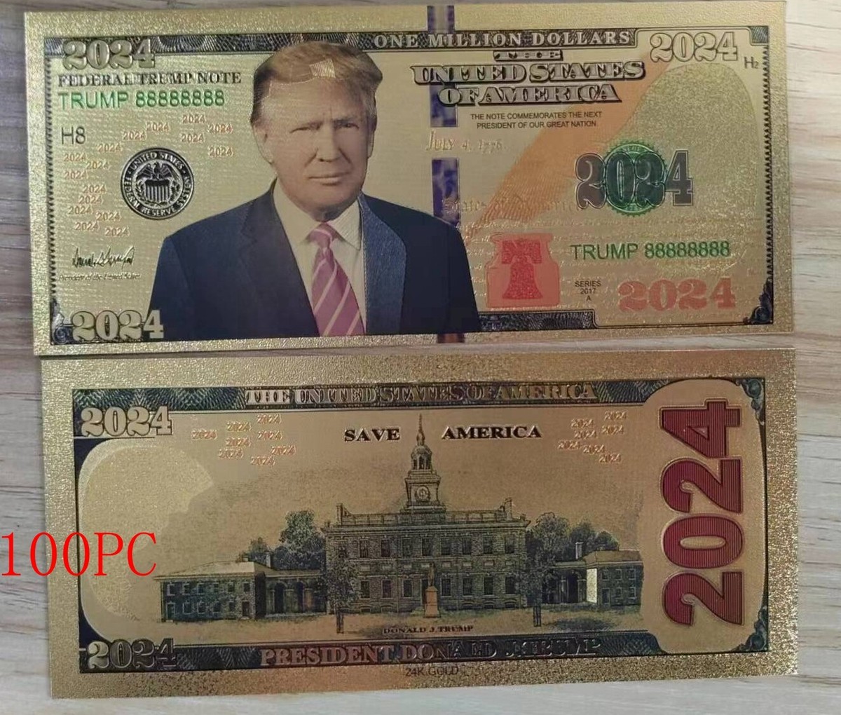 Bille 100 Dollar Ar Ais 2024