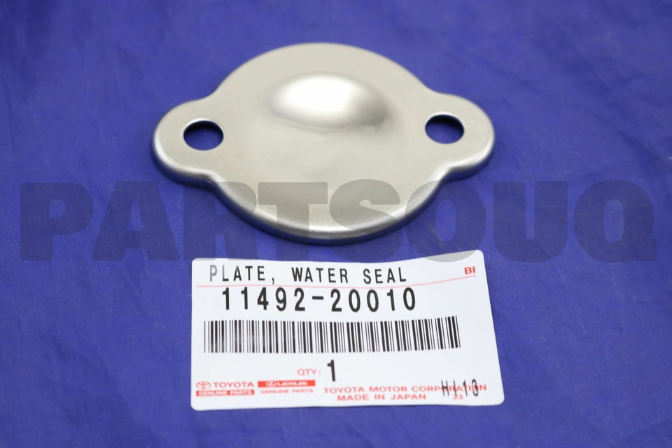 1149220010 Genuine Toyota PLATE, WATER SEAL 11492-20010 | eBay
