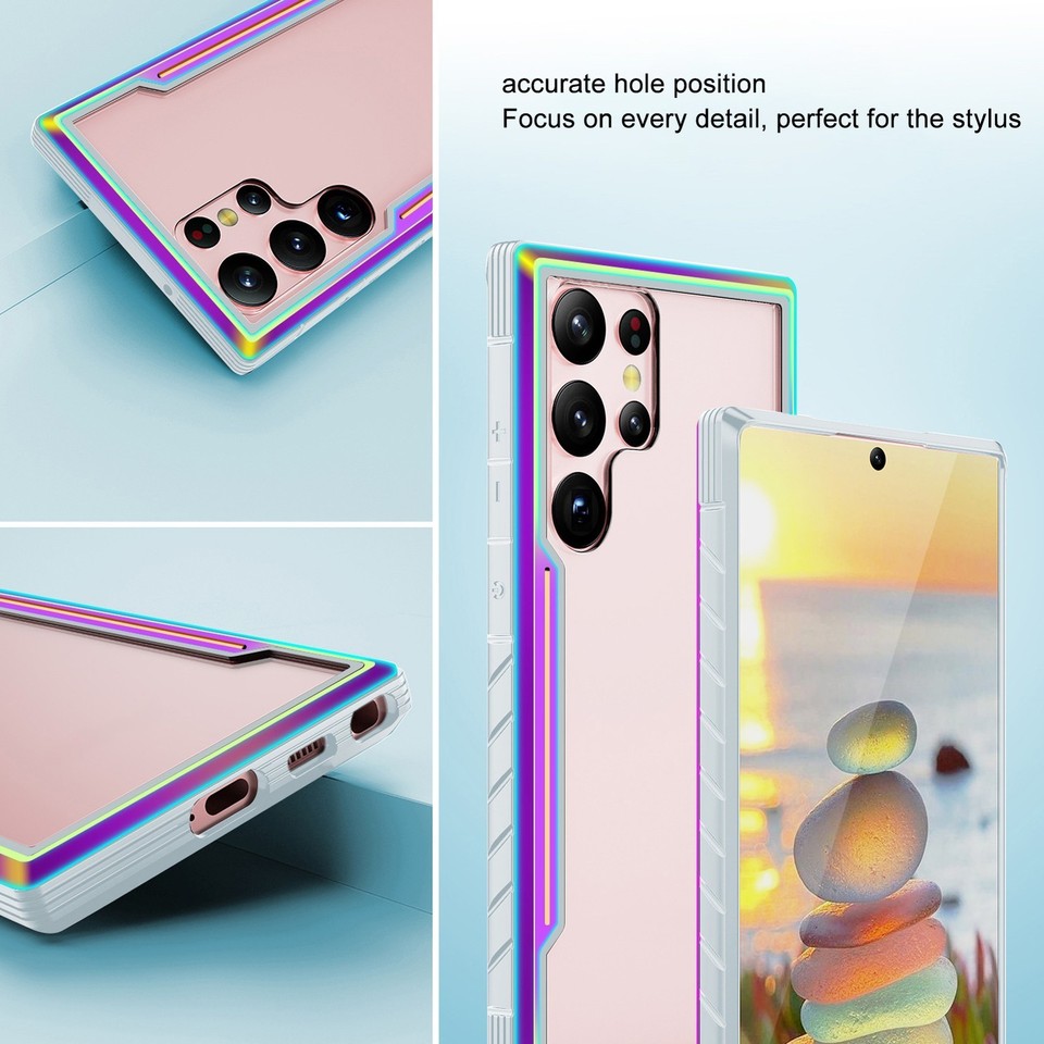 Clear Phone Case for 23 Ultra Shockproof Anti Drop Protection | eBay ...