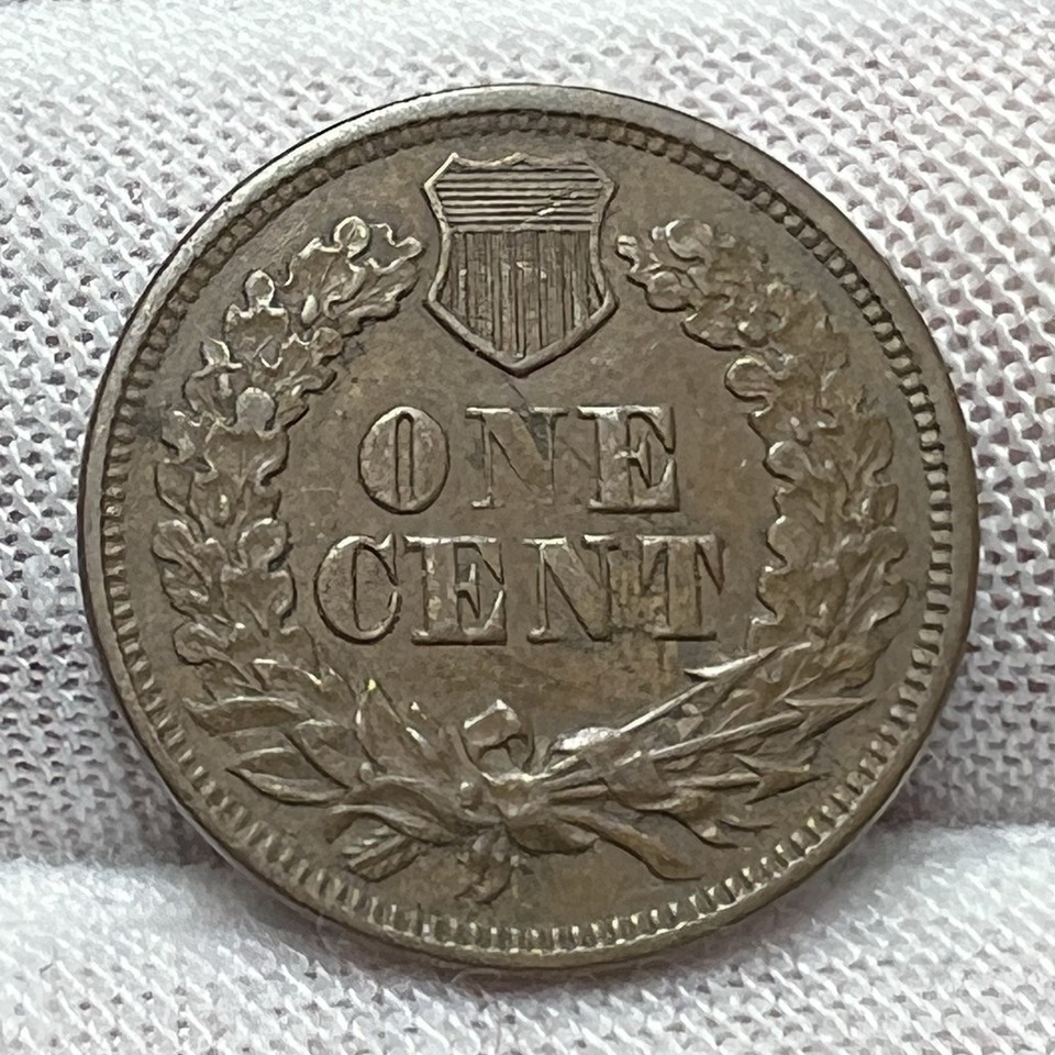 1870 Shallow-N Indian Head Cent EF receive coin pictured see ...