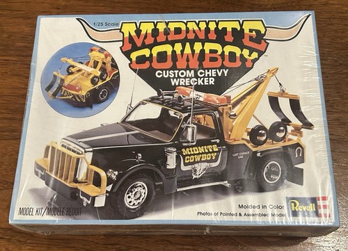 REVELL MODEL KIT H-1383 MIDNIGHT COWBOY CUSTOM CHEVY WRECKER NEW SEALED ...