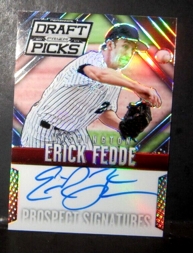 Erick Fedde 2014 Panini Prizm Refractor Prizm Rookie Autograph ...