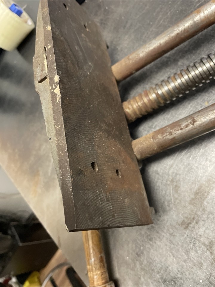 Vintage Craftsman 506-51890 Woodworking Vise 10" Under Bench Mount ...