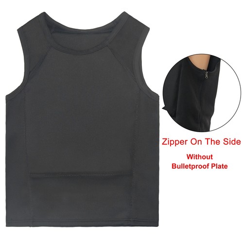 Vest for Bulletproof Anti-Bullet Plate Lightweight Hidden Inside Wear T ...