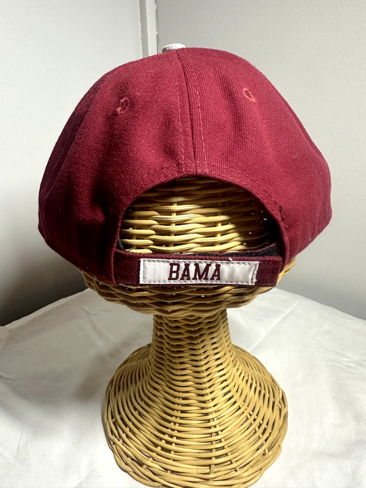 Red and Grey Alabama Crimson Tide New Era 9FORTY Adjustable Hat | eBay