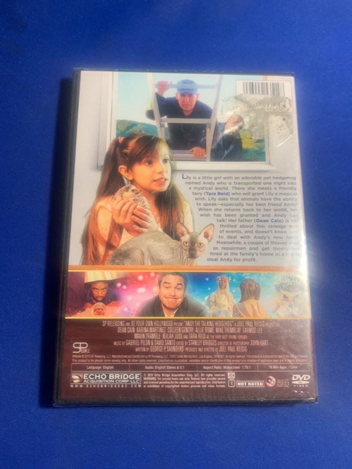 Andy the Talking Hedgehog (DVD) widescreen …………….BRAND NEW & SEALED ...