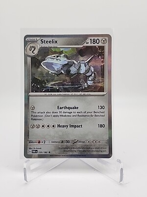 Steelix [Holo] 125/182 Pokémon TCG Paradox Rift | eBay