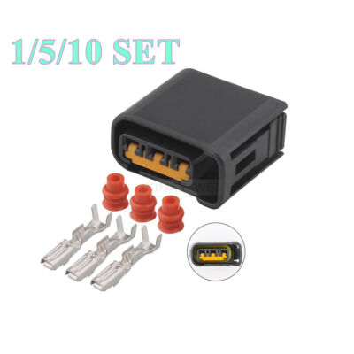 3 Pin/Way Automotive Ignition Coil Connector Plug Kit for Subaru ...