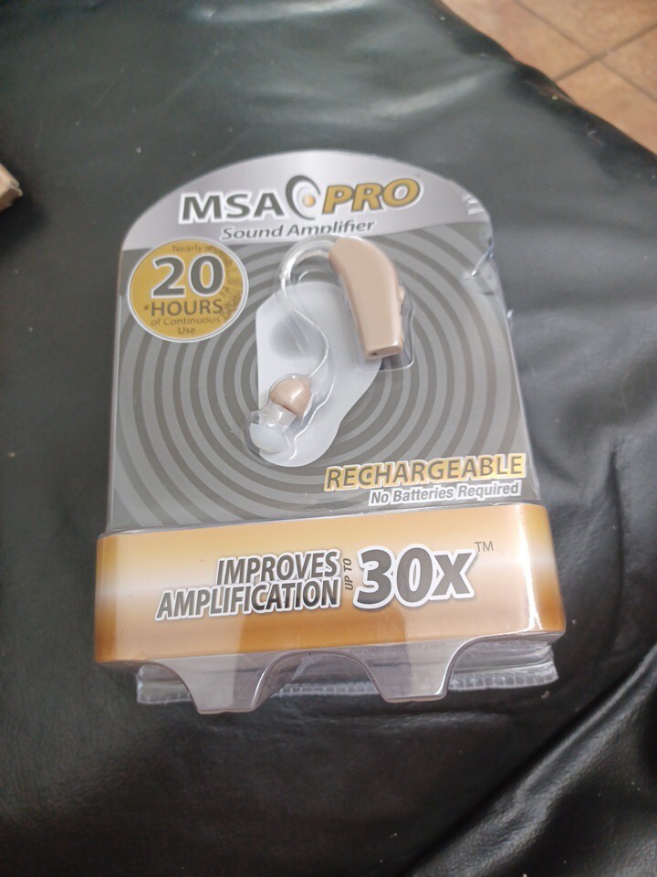 MSA Pro Sound Amplifier - Beige 679373116016| eBay