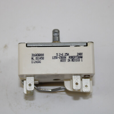 Kenmore Range : Small Element Control Switch (316021500 / 316436000 ...