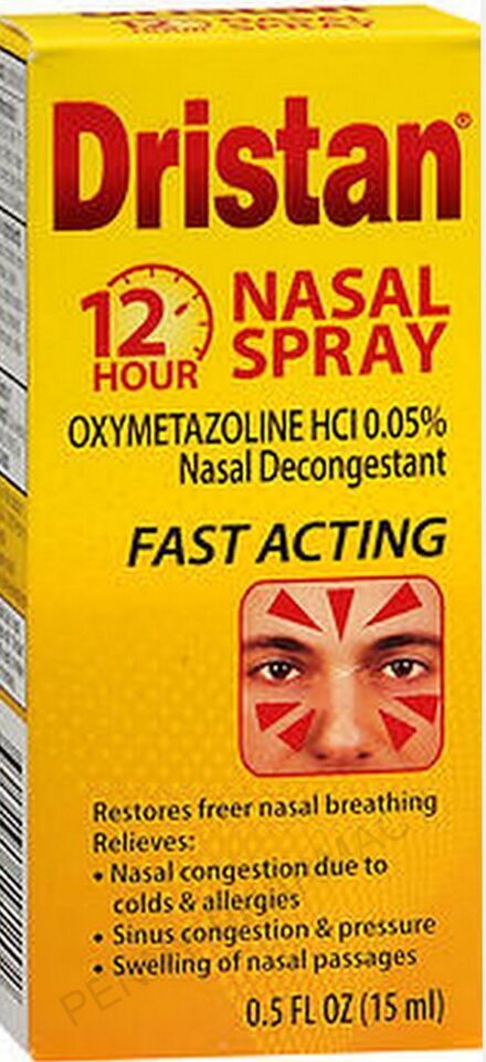Dristan 12 hour Nasal Spray 15ml ( 2 pack ) ~ 850024431003 | eBay