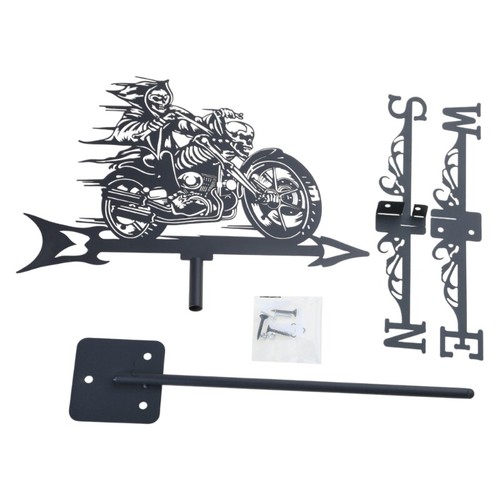 Easy Install Weather Vane Decorative Weathervane Metal Stake for Wind ...