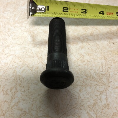 meritor 09-001988 wheel stud m22x1.5 mci coach semi 3-1/4"long x7/8 ...