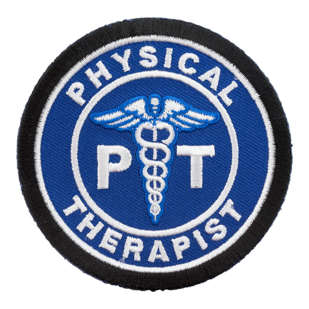 Physical Therapist PT Blue Patch, Medical Profession Patches | eBay
