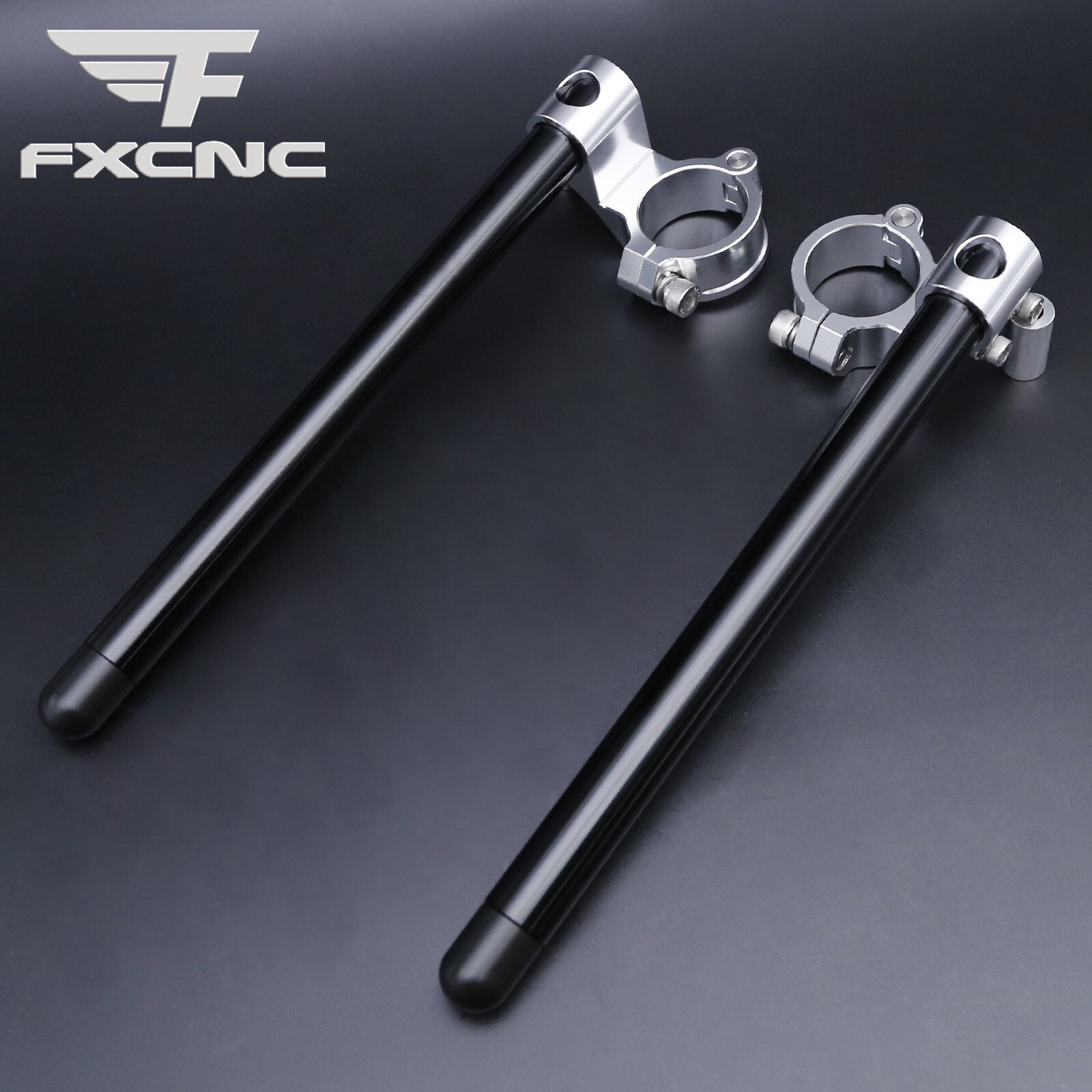 7/8'' Bars Riser Raise 37 41 43 45 48 50mm Clip Ons Fork Handle Bars ...