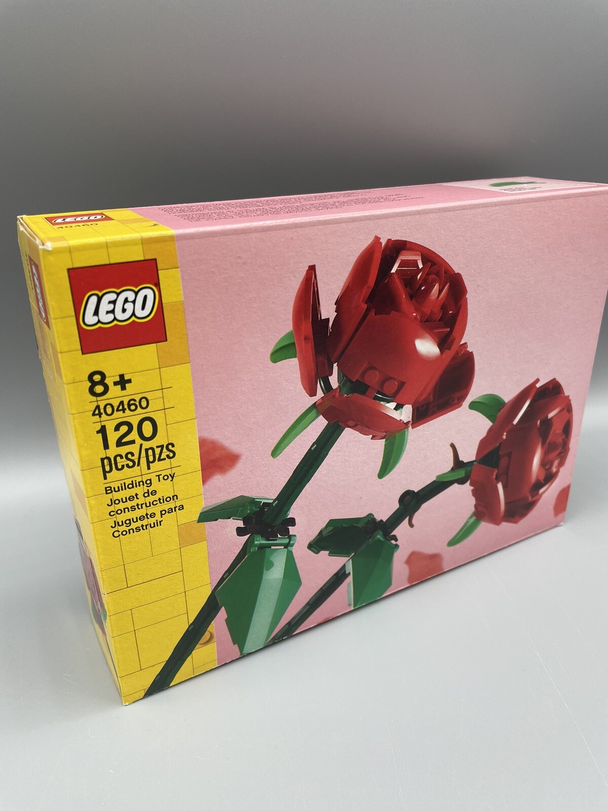 LEGO 40460 TWO BEAUTIFUL RED ROSES, Great Gift for Kids to Build and ...