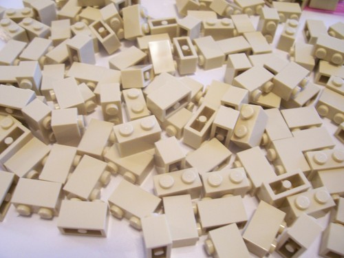 LEGO TAN 1 X 2 BRICKS ( 50 EACH ) | eBay