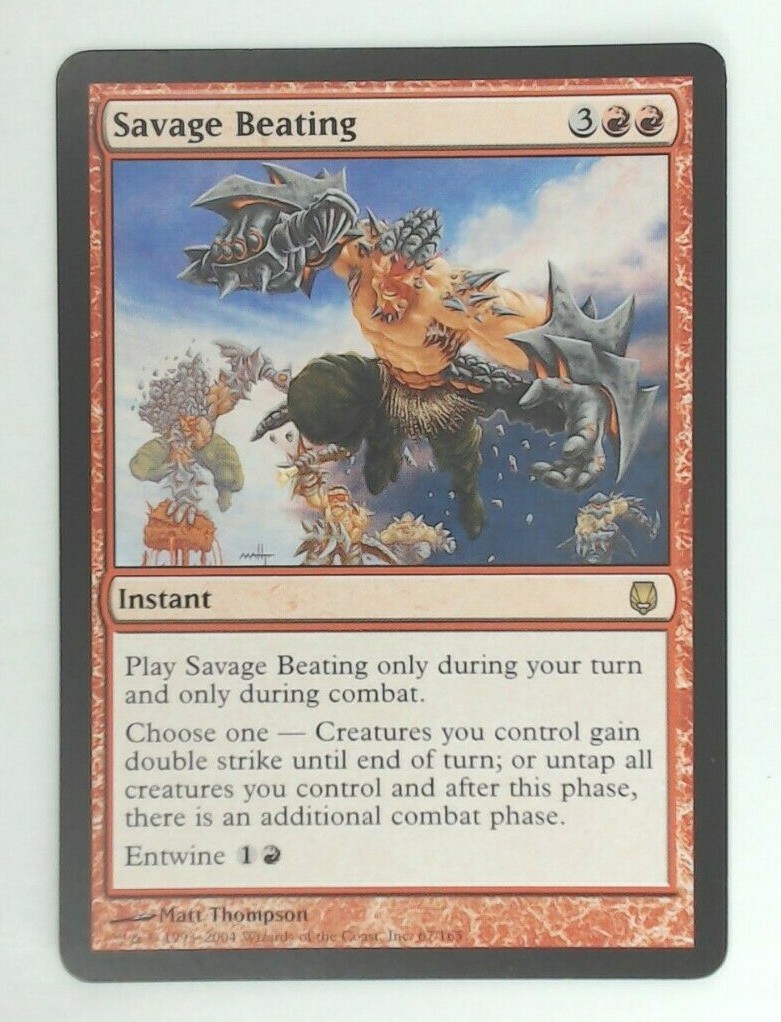 MTG Singles - Savage Beating - Darksteel -G85 | eBay