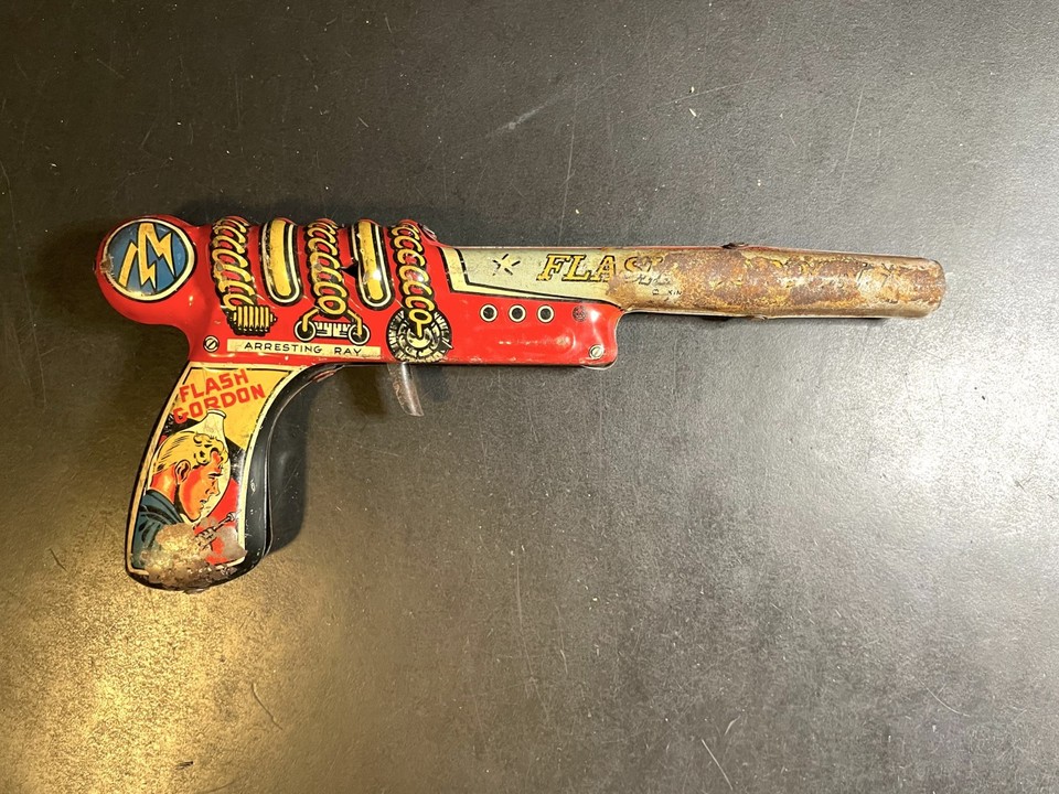 Vintage Flash Gordon Arresting Ray Gun 1950’s | eBay.de