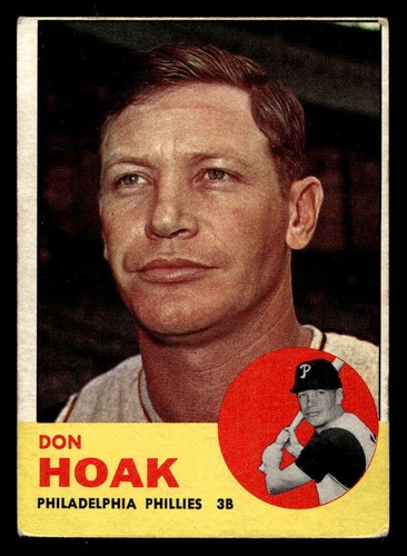 1963 Topps #305 Don Hoak | eBay