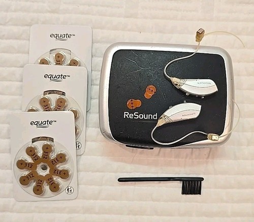 ReSound Live TS Hearing Aids A0970 -TESTED With 3 Packs Of Batteries | eBay