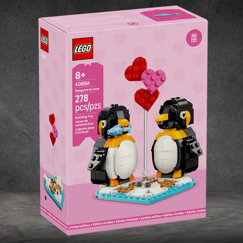 Lego 40886 Penguins in Love Set-Rare Valentine’s Day Lot-Holiday ...