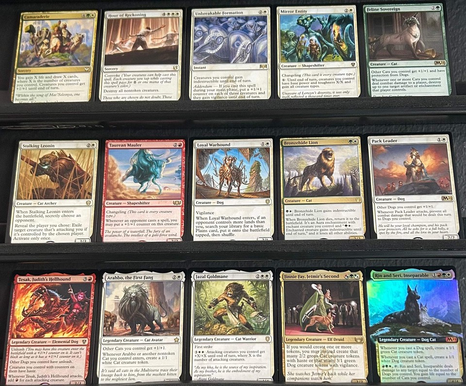 ***Custom Commander Deck*** Rin and Seri, Inseparable - Cats & Dogs ...