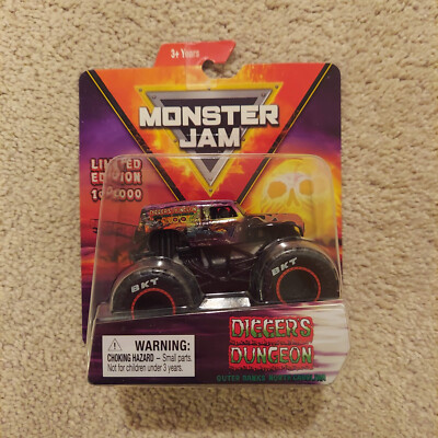 Digger's Dungeon Grave Digger Limited Edition 1/5000 Monster Jam LE ...