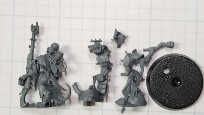Warhammer Skaven Bits Skaventide Warlock Engineer w Musket & Telescope ...