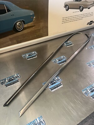 1968 Chevrolet Impala Fastback Vinyl Top Moldings I | eBay