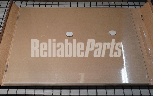 1 of 240443384 Frigidaire Refrigerator Glass Crisper Cover OEM Genuine ...