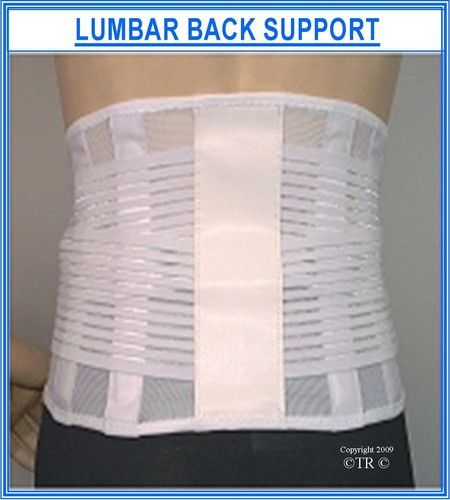 LUMBAR BACK SUPPORT aids posture control | eBay
