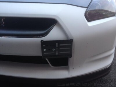 PTUNING Adjustable Front License Plate Relocation Kit - Nissan GTR | eBay