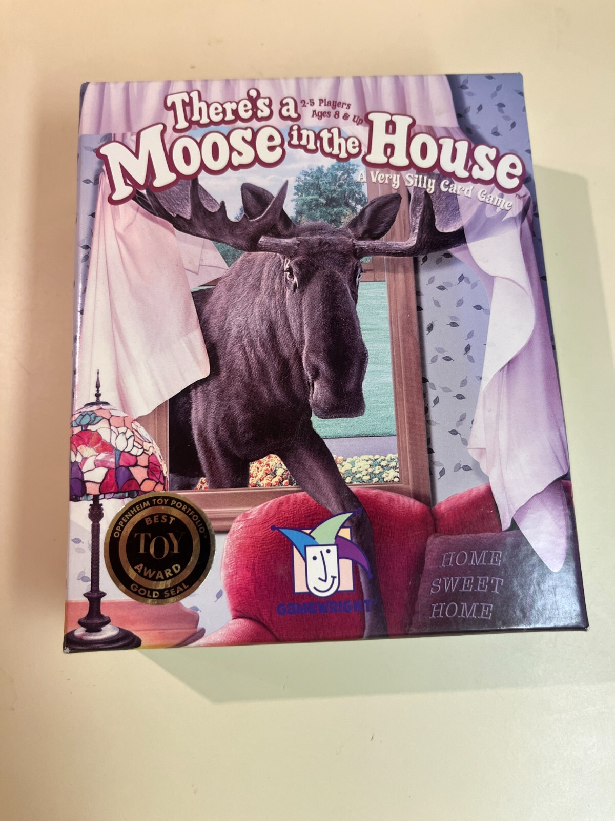 There's a Moose in the House Card Game Gamewright Kids Learn Matching ...
