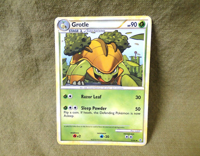 Pokemon Trading Card - Unleashed: Grotle 31/95 | eBay