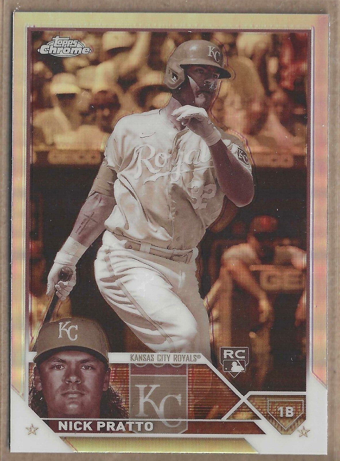 2023 Topps Chrome Sepia Refractors & Negative Refractors - Complete ...