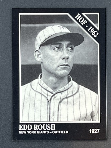 EDD ROUSH 1991 Conlon Collection #55 New York Giants | eBay