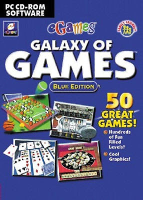 EGames - Galaxy Of Games Blue Edition PC DVD Computer 50 Video Games UK ...